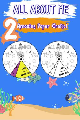 All About Me Spinner Crafts | back to school wheel crafts Activities