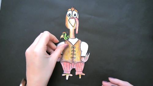 Turkey In Disguise Thanksgiving Activity with 12 Costumes by Buda Studios