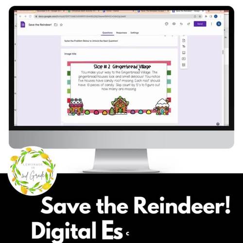 Christmas Math Escape Room: Save the Reindeer by Mrs Kennedys Reading Lab