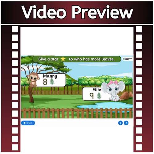 More or Less: Numbers 1-10 Give the Star Digital Resources by Schooler ...