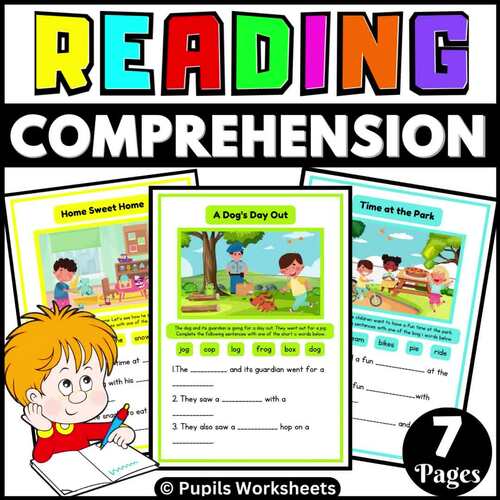 Reading Comprehension Passages Summer Fun Activities | End of Year ...