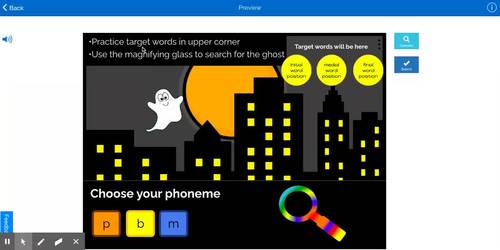 Boom Cards™: Ghost Hunt: Articulation Activity for P, B, M by ShanRaeannSLP