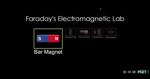 PhET Simulations Worksheet for the Virtual Lab: Faraday's Electromagnetic