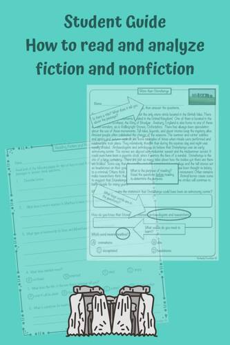 High School Reading Comprehension Fiction & Nonfiction Passages ...