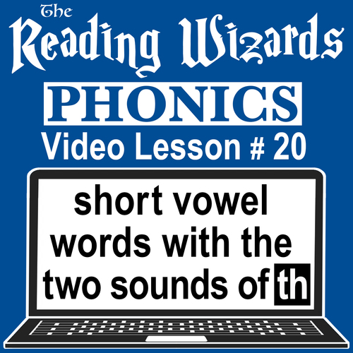 Phonics Video/Easel Lesson - The Two Sounds of TH - Reading Wizards #20