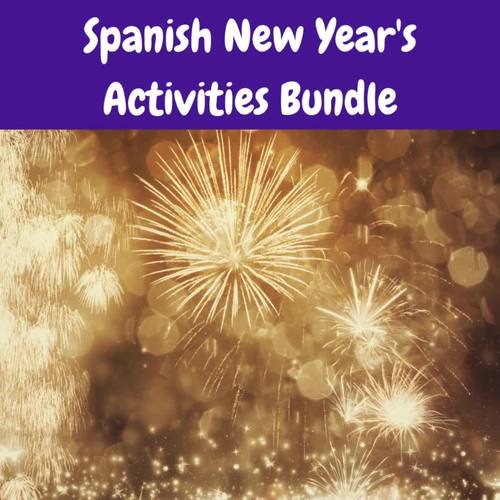 Spanish New Year's Activities Bundle - Año Nuevo, Nochevieja | TPT