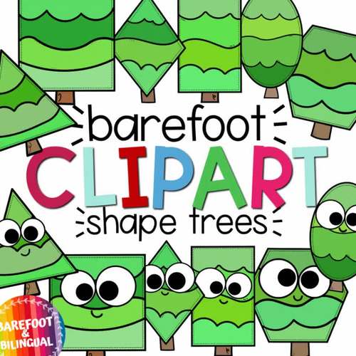 Christmas Shape Clipart | Christmas Trees | Tree Shapes | Christmas ...