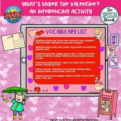 Valentine's Day Inferencing BOOM Cards™ by The Speech Shack | TPT