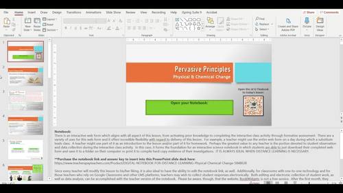 Physical and Chemical Changes Inquiry-Based All-in-One NO PREP Package