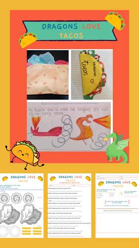Dragons Love Tacos by Teaching Journey | TPT