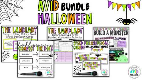 AVID Halloween Activities Bundle by AVID Nerds | TPT