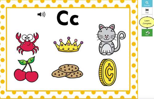 Letter Cc with Boom Cards™ | Digital by Just Julie Shop | TPT