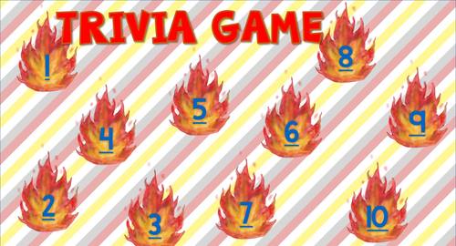 Editable Trivia Game | Camping Site Theme | Distance Learning by Alive 365