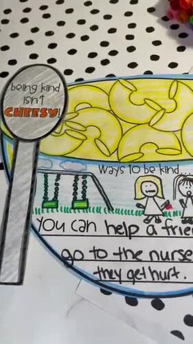 Kindness Craft SEL Bulletin Board Kindness Week by The Teaching Diva Corner