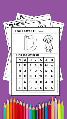 Uppercase Identification| Alphabet Worksheet |Pre K and Kindergarten