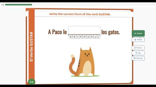Spanish Boom Cards: El Verbo GUSTAR (To LIKE) +Vosotros Conjugation ...