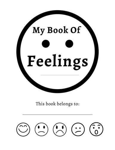 My Book Of Feelings. Emotions. Vocabulary. SEL. Self. ESL. EFL. ELL. PPTx.