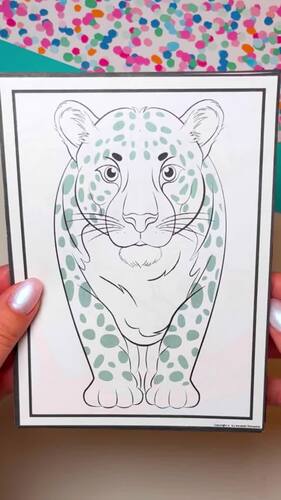 Animal Coloring Pages | Coloring Book | Mammals | TPT