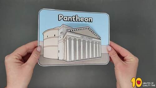 The Pantheon in Rome Craft by 10 Minutes of Quality Time | TPT