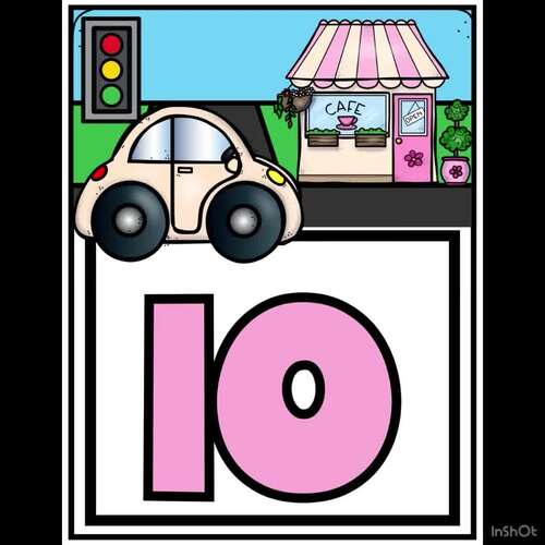 Kindergarten Math Posters | Skip Counting by 10s to 120 Classroom Decor