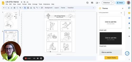 Saint Patrick Of Ireland Math Coding Literacy Unit For Religion Grades 1-3
