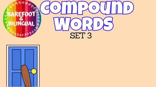 Compound Words Clipart Pairs Set 3 by Barefoot and Bilingual Clipart ...