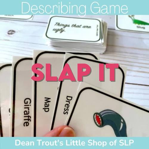 Adjectives, Describing Words, Game, 1st-4th Grades, Small Group, Speech ...