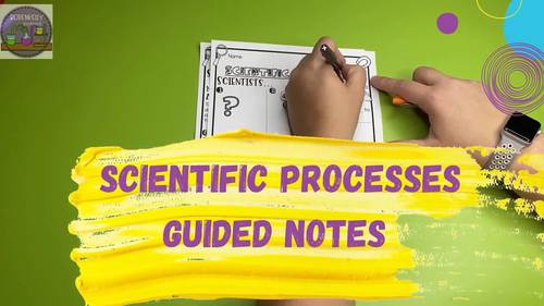 Thinking Like a Scientist | Scientific Inquiry Guided Notes | I am a ...