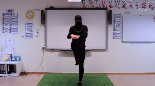 Classroom Exercise - Ninja by Svetti | TPT