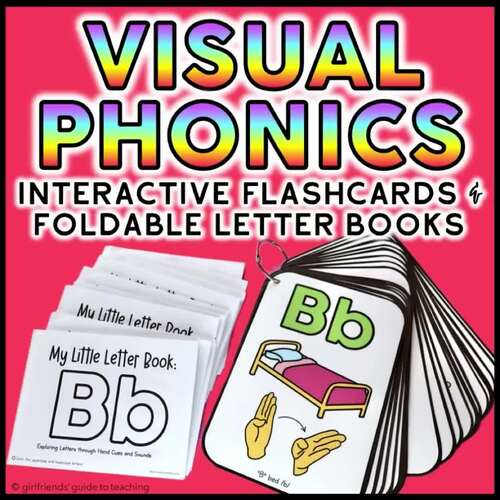 Visual Phonics Interactive Flashcards and Letter Activity Books with ...