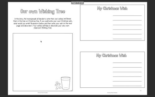 The Wishing Tree Comprehension Worksheets, Board Display, Grade 3-5 ...