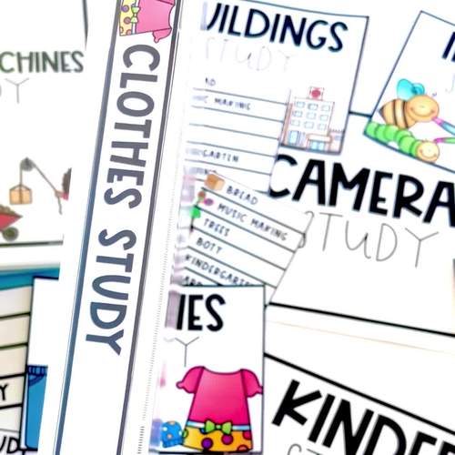 Creative Curriculum Bin and Binder Labels by Engaging Early Learners