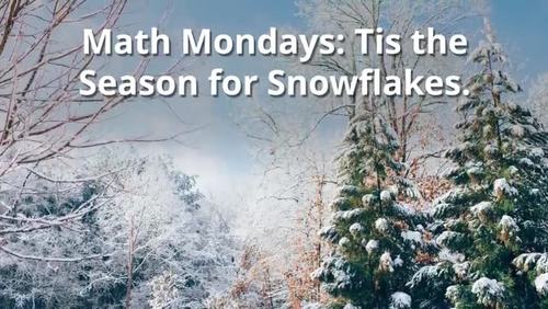 Slope and Linear Equations Project Snowflakes by Education with DocRunning