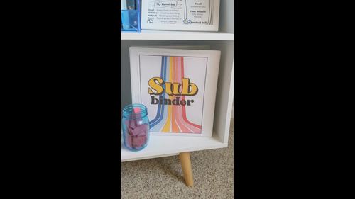 Retro Rainbow Classroom Decor - Bilingual Friendly Classroom Decor