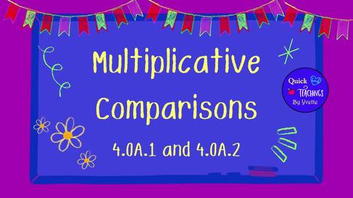 Multiplicative Comparisons: Matching Statements, Equations, and Word ...