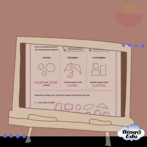 GRADE 1 MATH: Unit 14 Geometry: Two-Dimensional Shapes (Learn/Practice ...