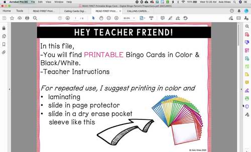 Percent Proportions Digital Math Bingo | Distance Learning | TpT