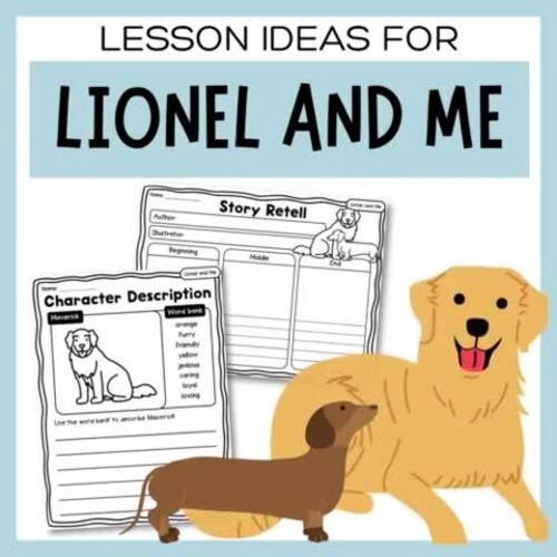 Lionel and Me Worksheets & Activities | 2023 Book Week Shortlist