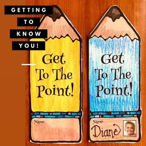 Getting To Know You Back to School Icebreaker Activity All About Me