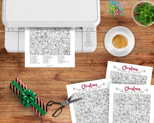 I Spy Christmas Activity | Christmas Seek and Find Printable | TPT