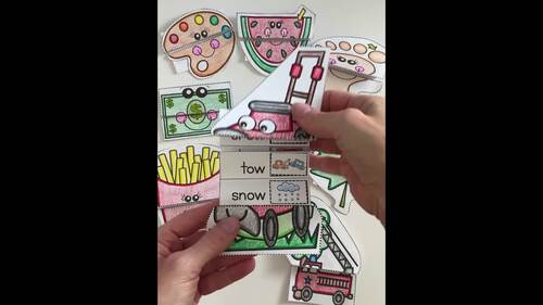Vowel Teams Crafts BIG BUNDLE Long Vowels AI AY EE EA IE IGH OA OE OW ...