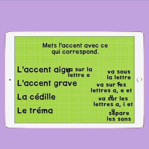 Revue les accents aigu grave cédille tréma | Cartes Boom | La grammaire