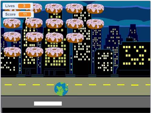 Donut Smash Coding Project – Scratch Game Programming Activity Grades 8-10