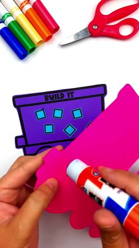 Math Crafts Bundle | Counting Number Sense Fact Families Fractions ...