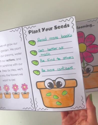Let’s Plant Our Future: Back to School Craftivity & Growth Mindset Craft