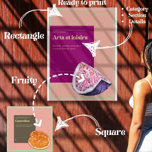 Des étiquettes fruitées pour une bibliothèque colorée ! Dewey library ...