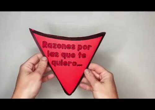 Valentine's Day Craft in Spanish | Manualidad de flores de San Valentín