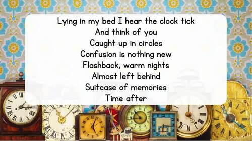 Music: Time After Time for Choir, Vocal Music Education, Graduation Song