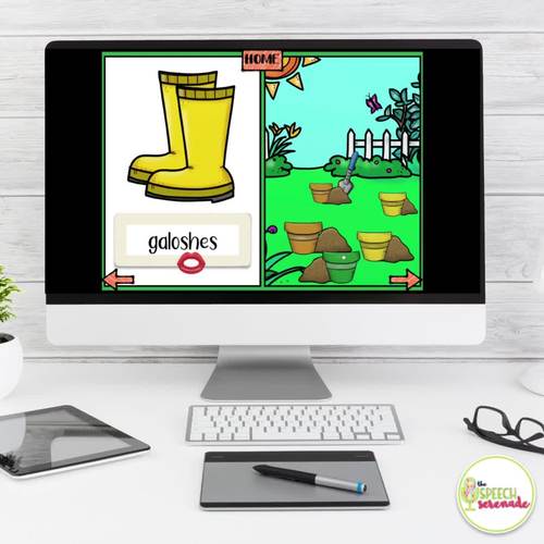 NO Print Spring Garden Articulation - SH Ed Distance Learning | TPT