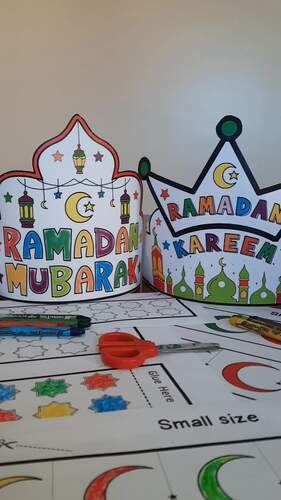 Ramadan Crown Craft Bundle | Ramadan Craft | Ramadan Activities by Club ...